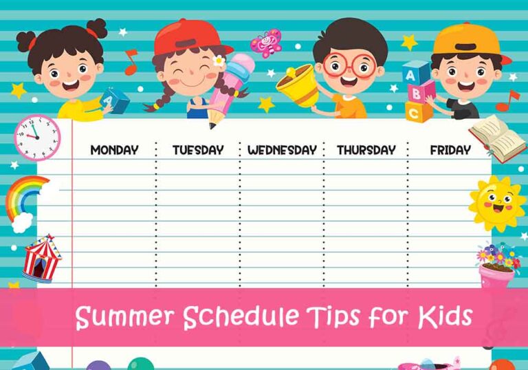 Best Summer Schedule for Kids [How to Plan an Eventful Summer]
